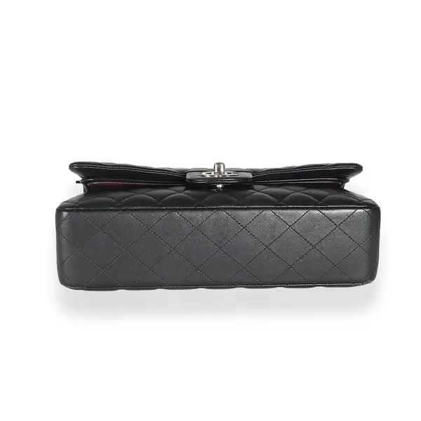 Chanel Quilted Lambskin Classic Double Flap Bag - Black