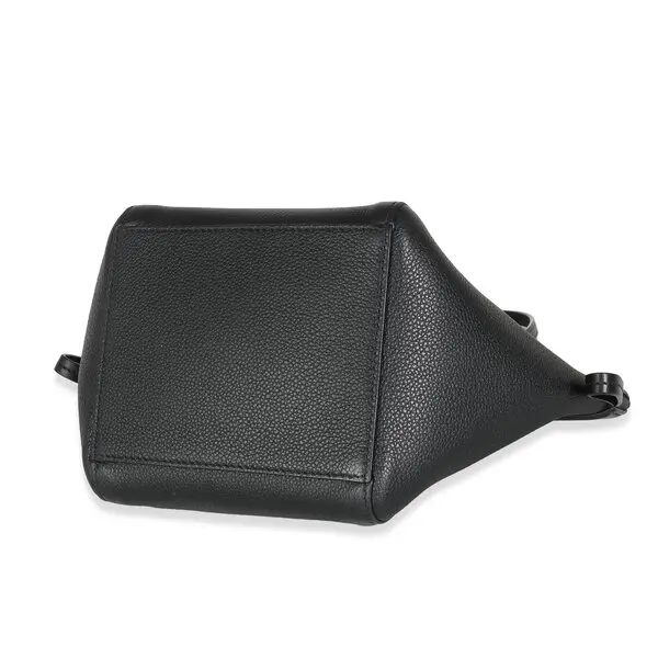 Fendi Black Vitello Origami Tote