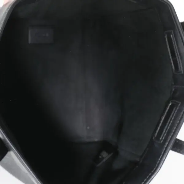 Fendi Black Vitello Origami Tote - Brown