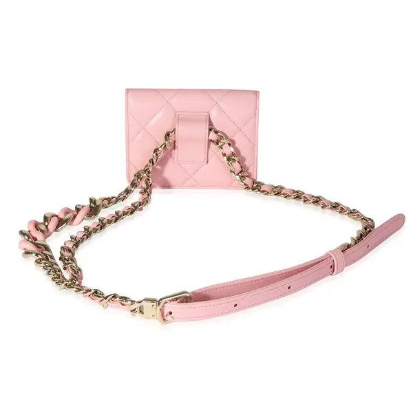 Chanel Quilted Lambskin Belt Bag