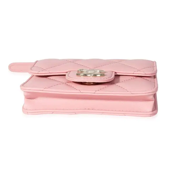 Chanel Quilted Lambskin Belt Bag
