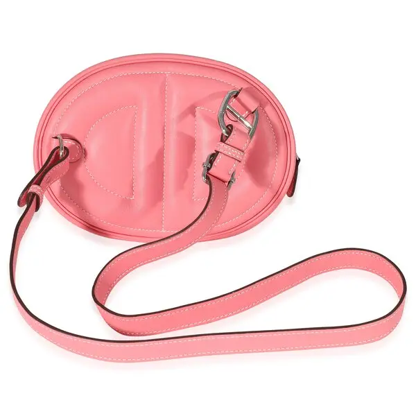 Hermès Rose D'ete Swift Leather In-the-loop Belt Bag - Pink