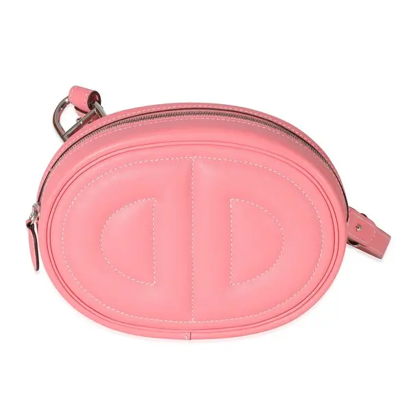Hermès Rose D'ete Swift Leather In-the-loop Belt Bag - Pink