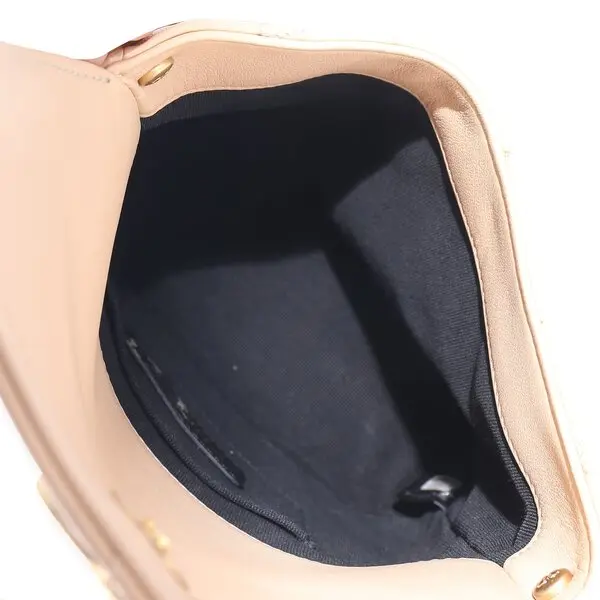 Chanel Quilted Calfskin Pearl Chain Hobo