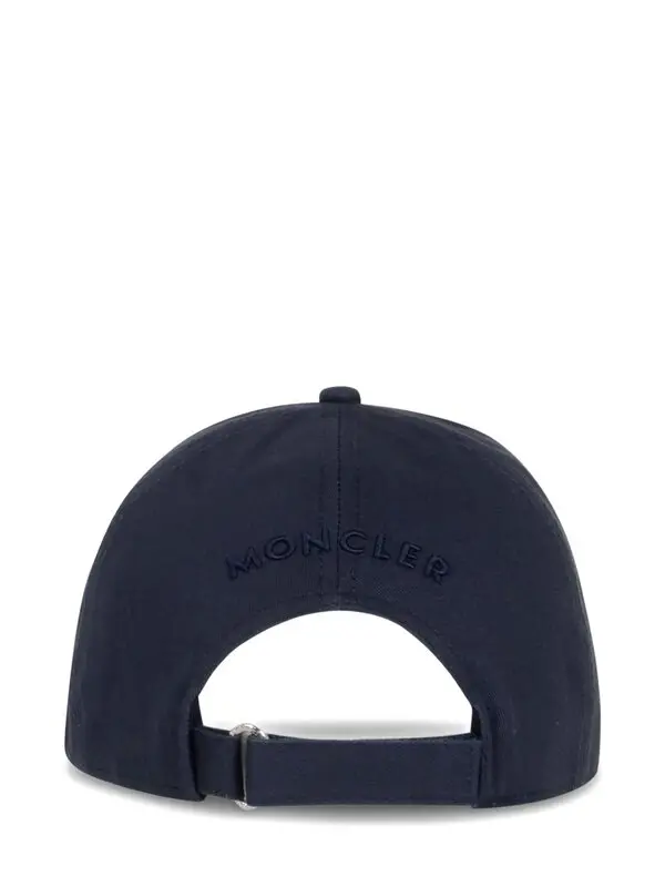 Moncler Logo Cotton Baseball Cap