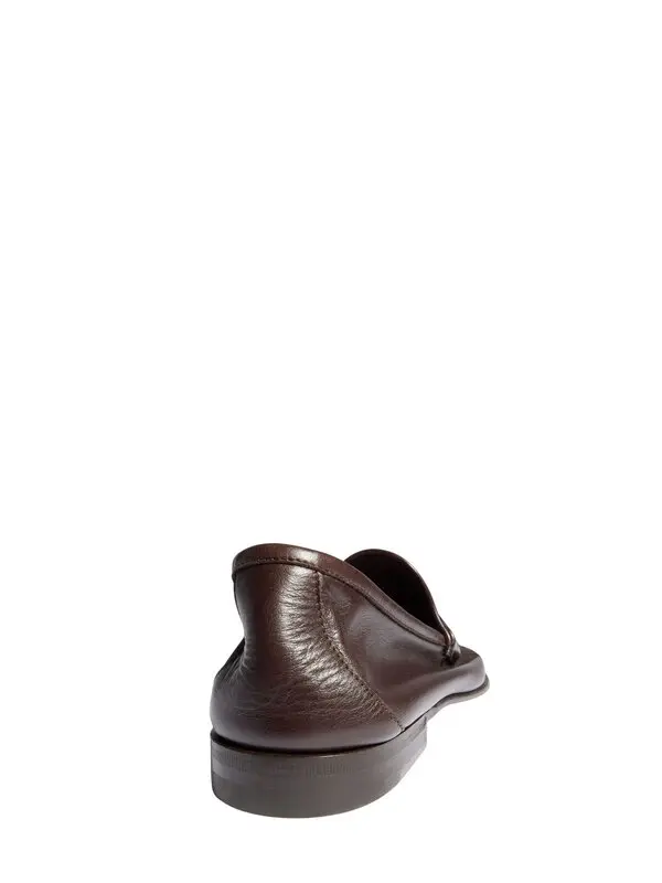Gucci Lugano Leather Loafers