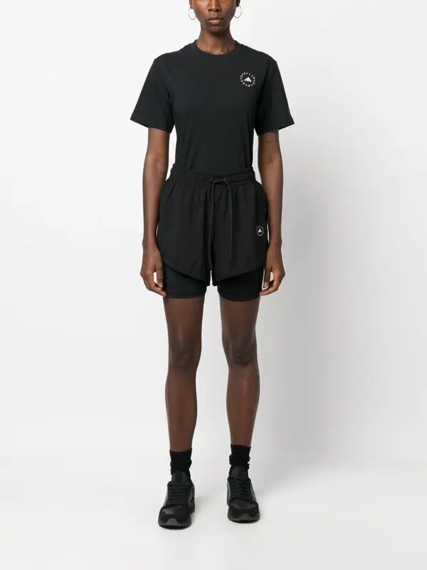 Adidas By Stella McCartney Logo T-shirt - Black