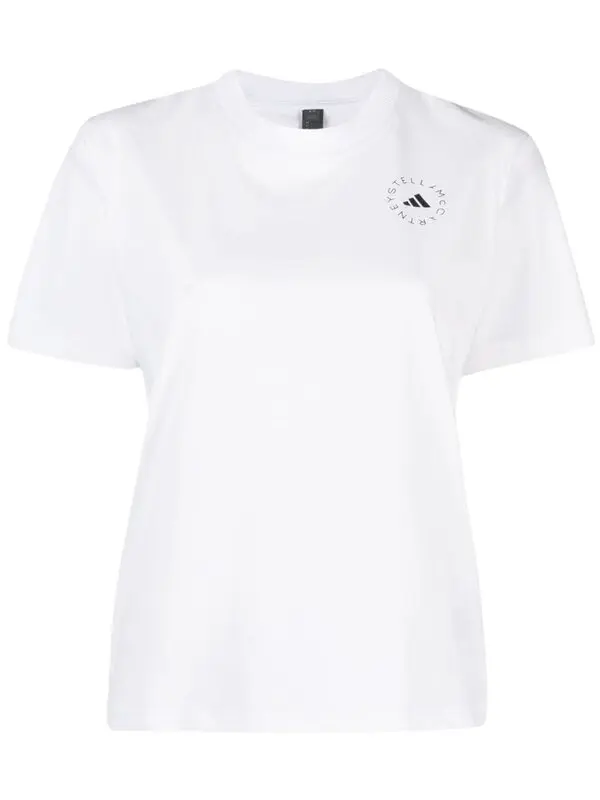 Adidas By Stella McCartney Logo T-shirt - White