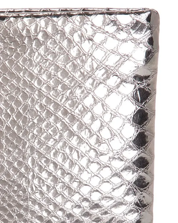TOM FORD Laminated Printed Python Clutch