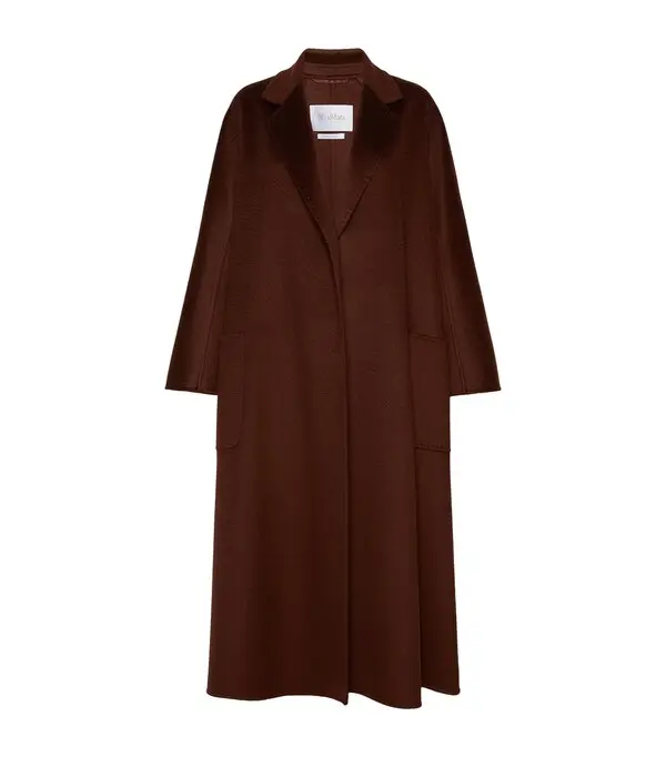 Max Mara Cashmere Ludmilla Wrap Coat - Burgundy