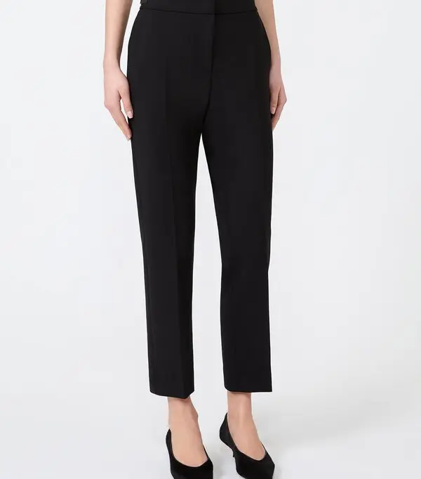 Max Mara Wool-blend Cropped Trousers
