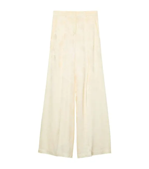 Max & Co. Floral Wide-leg Trousers