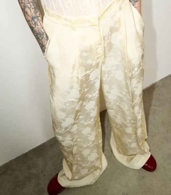 Max & Co. Floral Wide-leg Trousers