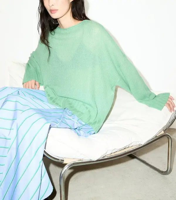 Max & Co. Wool-blend Boat-neck Sweater