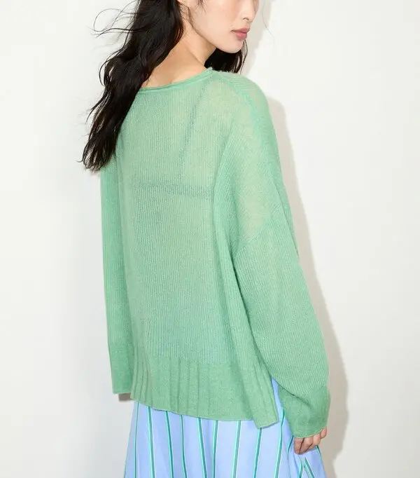 Max & Co. Wool-blend Boat-neck Sweater
