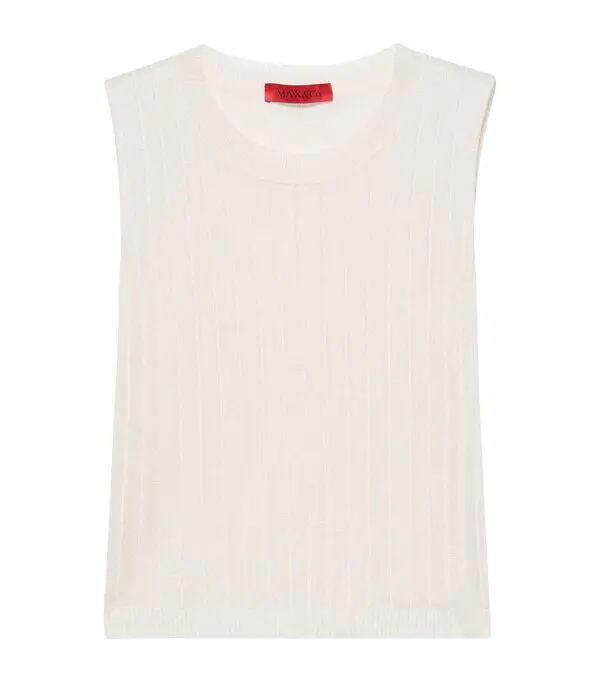 Max & Co. Ribbed Sleeveless Top