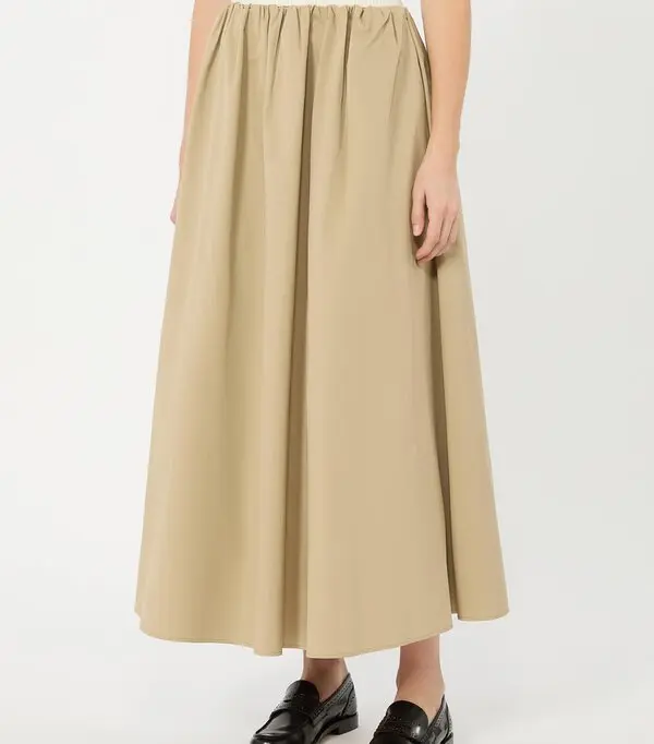 Max Mara Cotton A-line Skirt