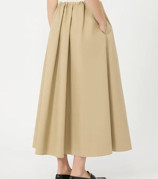 Max Mara Cotton A-line Skirt