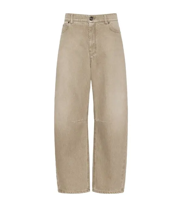 Max Mara Coloured Barrel Jeans