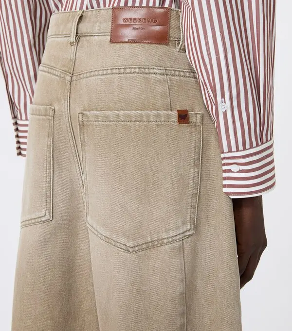 Max Mara Coloured Barrel Jeans