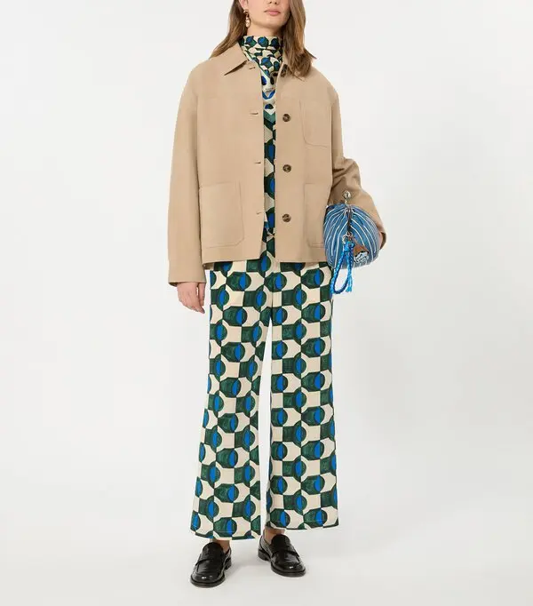 Max Mara Silk Printed Blouse