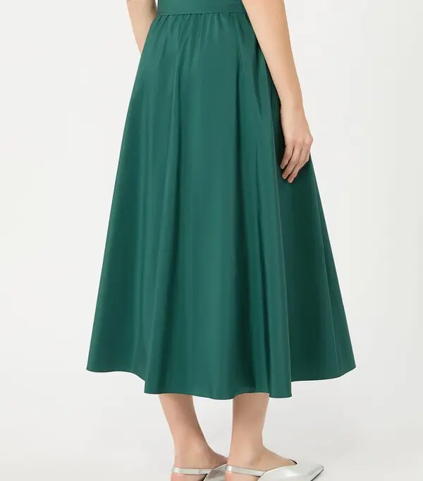 Max Mara Pleated Midi Skirt