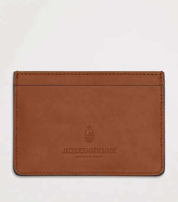 JACQUES MARIE MAGE Leather Theodore Card Holder