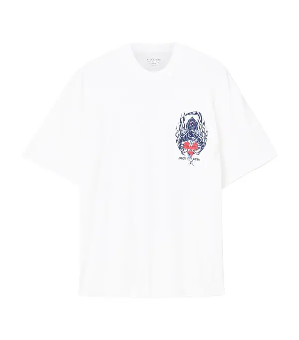 ALLSAINTS Organic Cotton Scimitar T-shirt - White