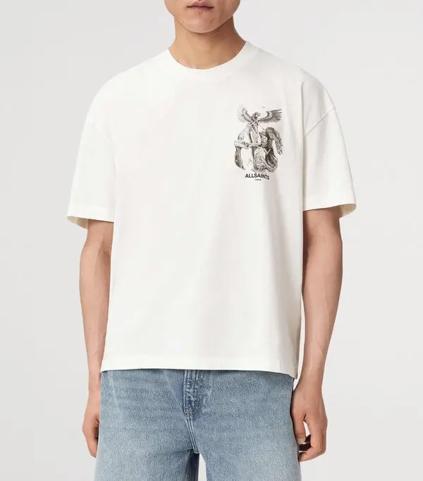 ALLSAINTS Angel-print Seraph T-shirt