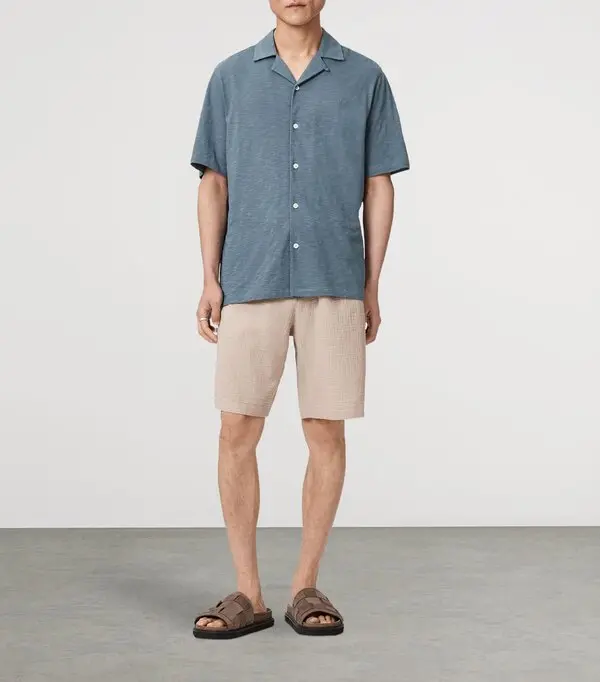 ALLSAINTS Cotton Robson Short-sleeve Shirt