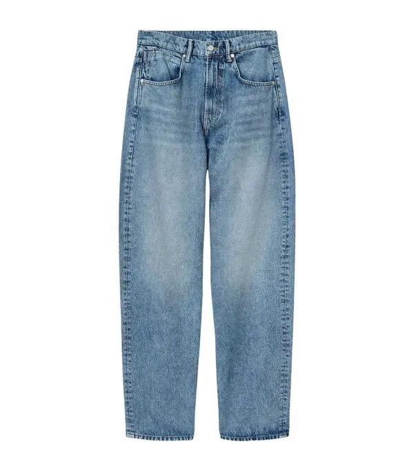 ALLSAINTS Rivet Straight Jeans - Blue