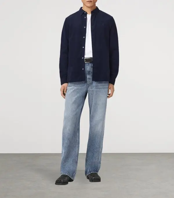 ALLSAINTS Cotton Corduroy Birchwood Shirt