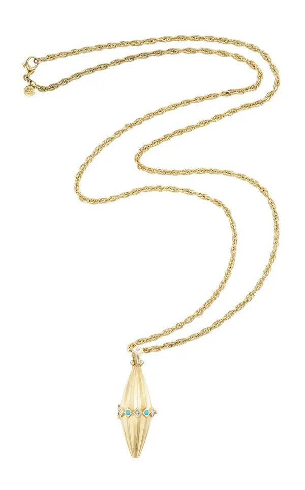 ORLY MARCEL 18k Yellow Intention Locket