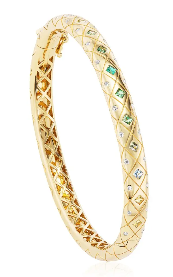 ORLY MARCEL 18k Yellow Gold Bliss Bangle