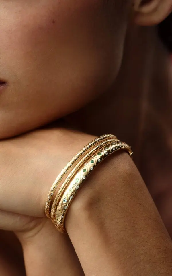 ORLY MARCEL 18k Yellow Gold Bliss Bangle