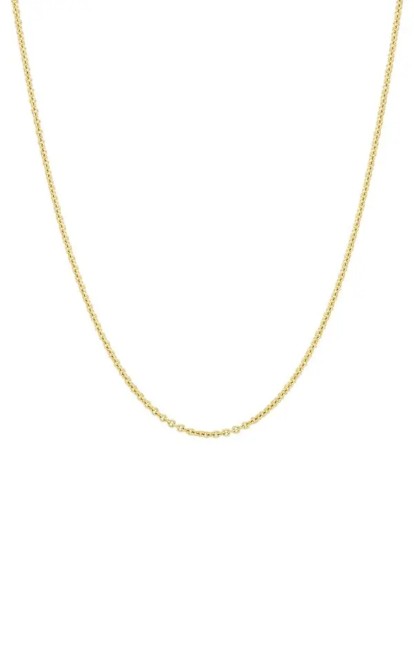 ORLY MARCEL 18k Yellow 18" Cable Chain - Gold