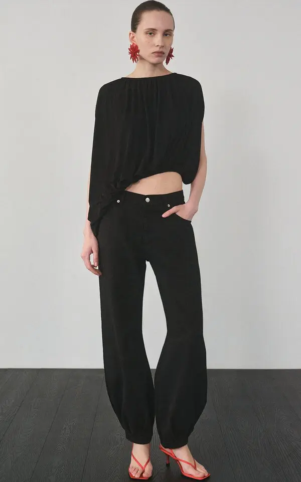 Source Unknown Bleeker Denim Ballloon Pants
