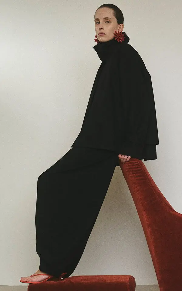 Source Unknown Esme Storm-back Cotton Gabardine Jacket