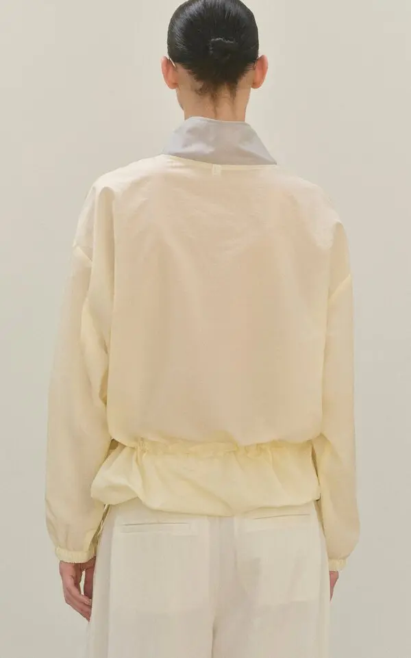 Source Unknown Callyn Zip Collar Shell Anorak