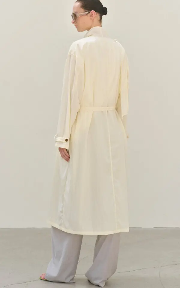 Source Unknown Nitra Scarf-lapel Coat