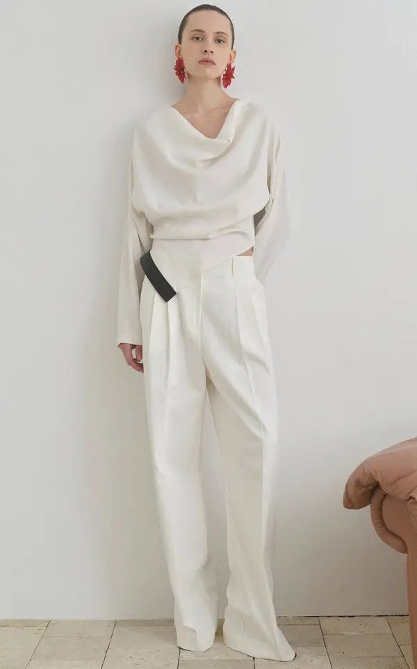 Source Unknown Amalia Draped Top