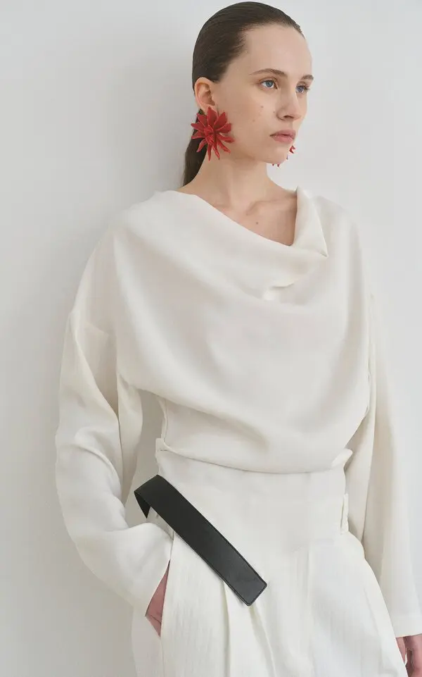 Source Unknown Amalia Draped Top