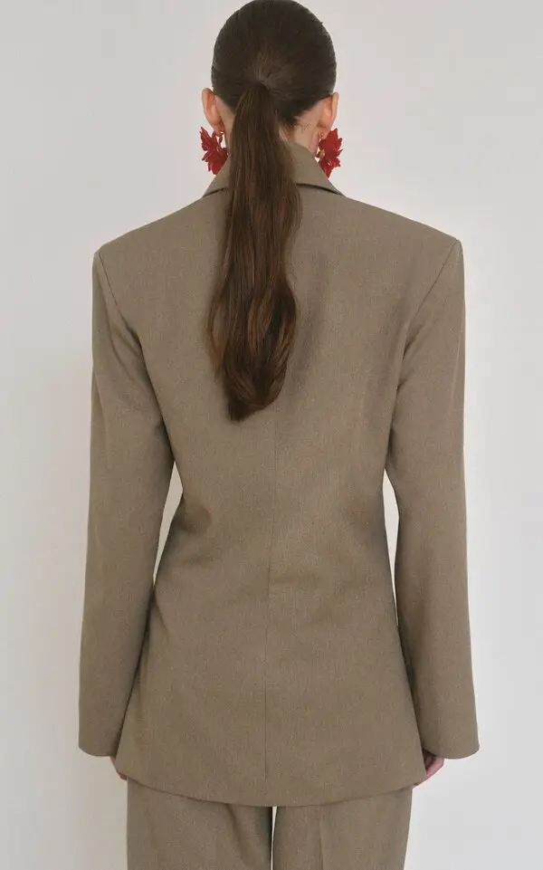 Source Unknown Nangy Cinched Blazer