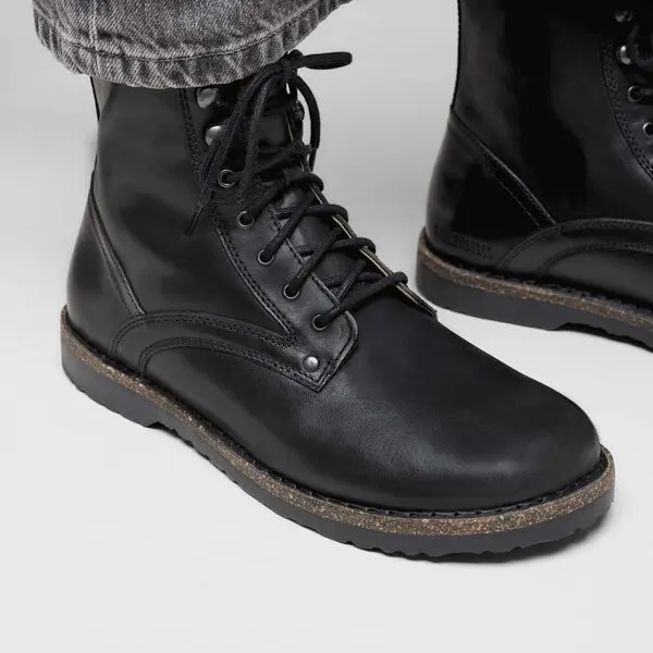 BIRKENSTOCK Bryson Lace-up Leather Boots