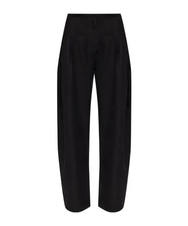 IRO PARIS Pleated Wide-leg Trousers - Black