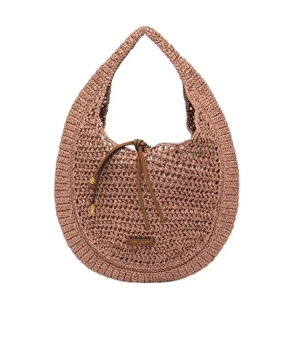 GIANNI CHIARINI Nefeli Woven Shoulder Bag
