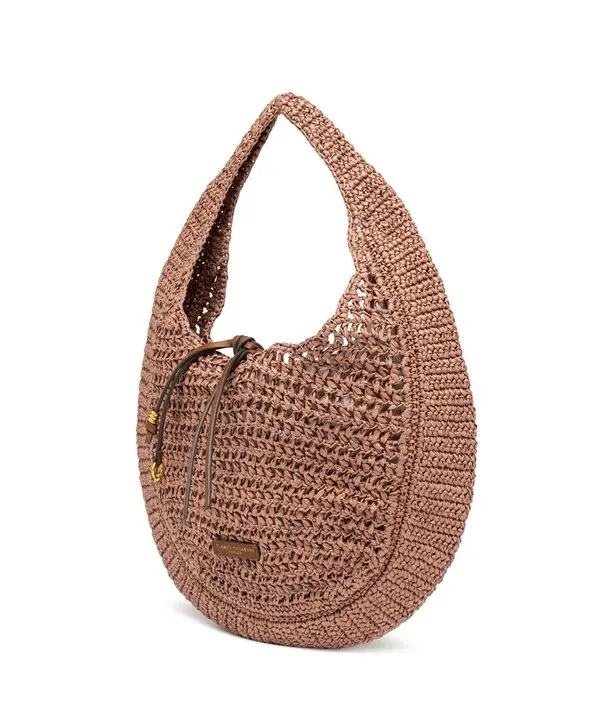 GIANNI CHIARINI Nefeli Woven Shoulder Bag