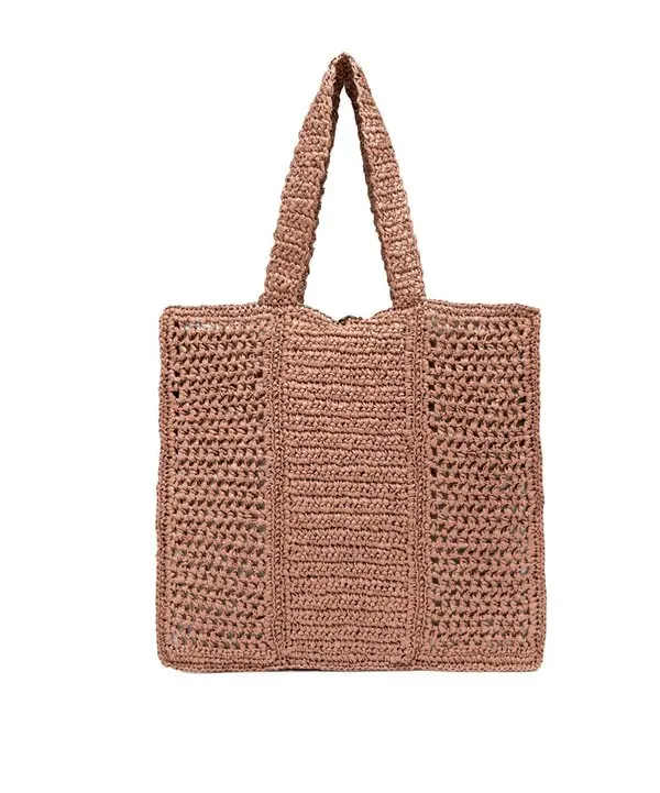 GIANNI CHIARINI Nefeli Crochet Shoulder Bag