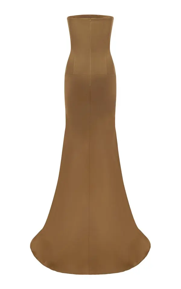 Alex Perry Strapless Longline Gown