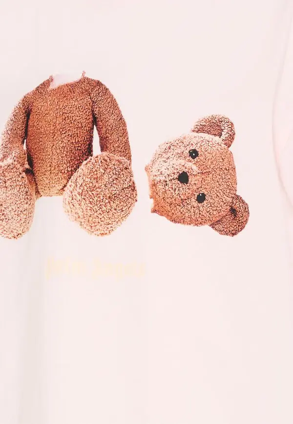Palm Angels Teddy Bear Pattern T-shirt